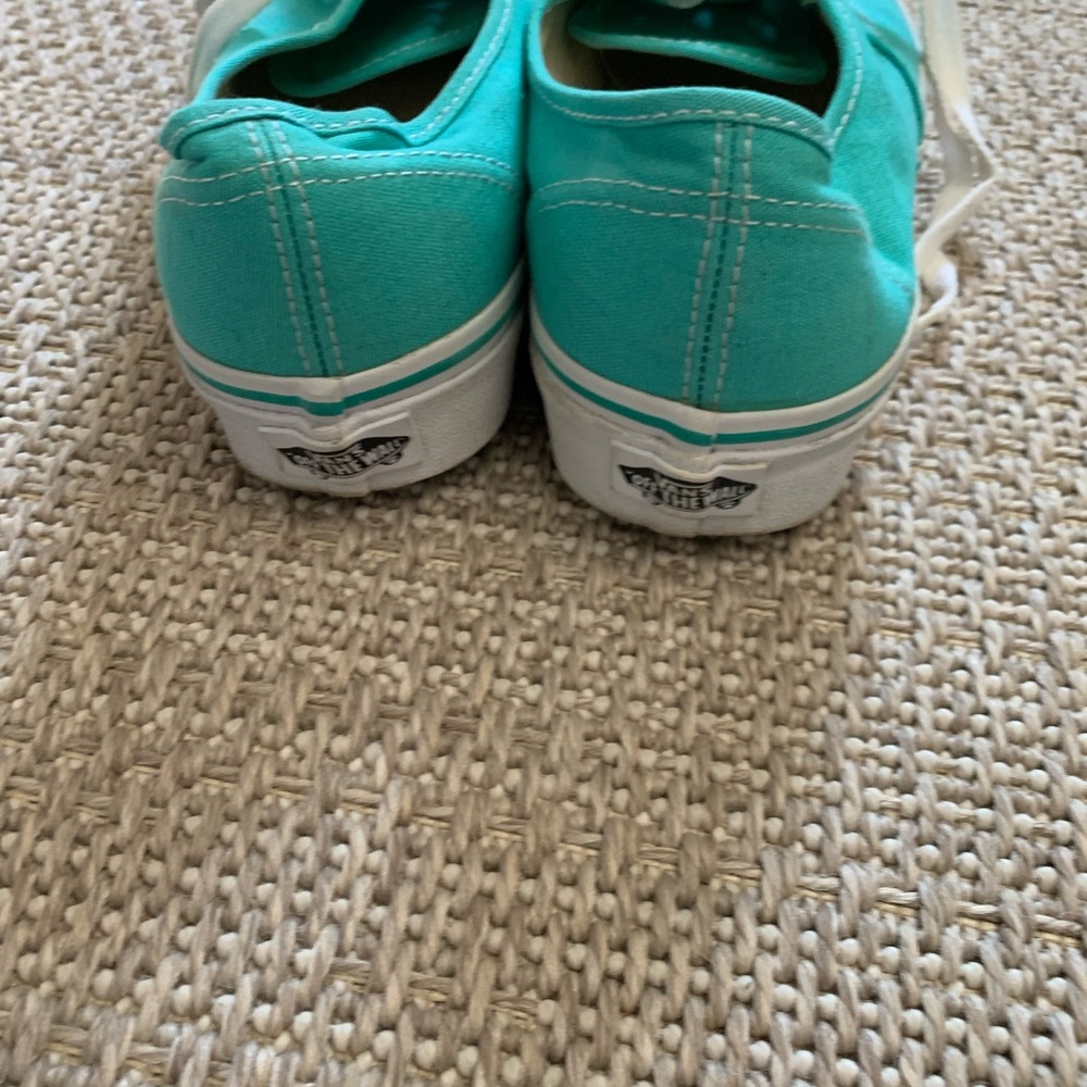 Vans Authentic Tiffany Blue Classic Sneakers - Gem